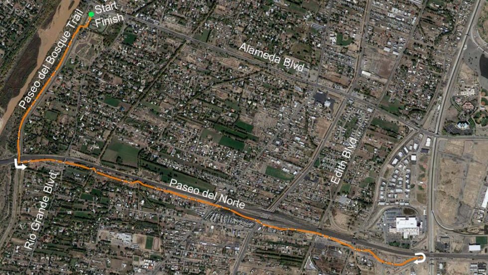 Alameda-Paseo 7 Miles | ABQ Runner