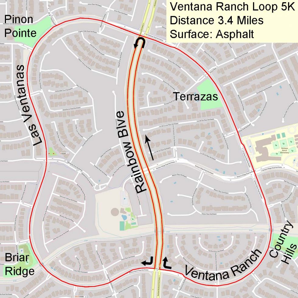 Ventana Ranch 5K Loop | ABQ Runner